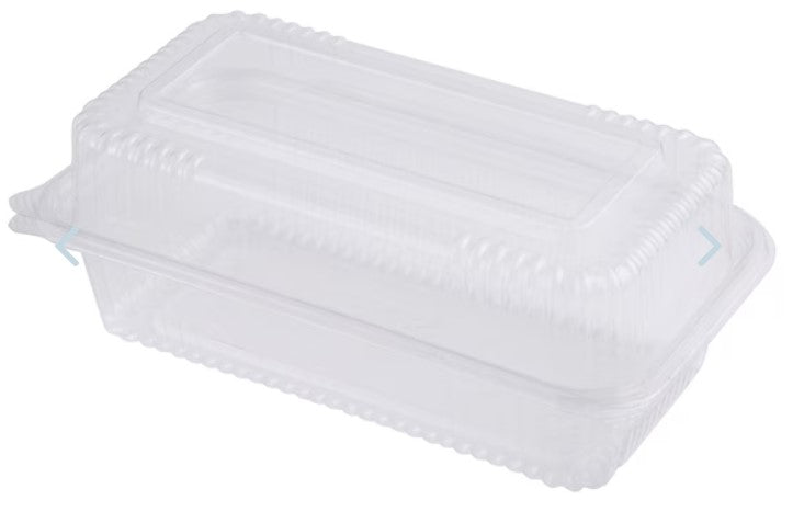 9x5x3 Hinged Clear Clamshell 500 Unit Case – Food Loops