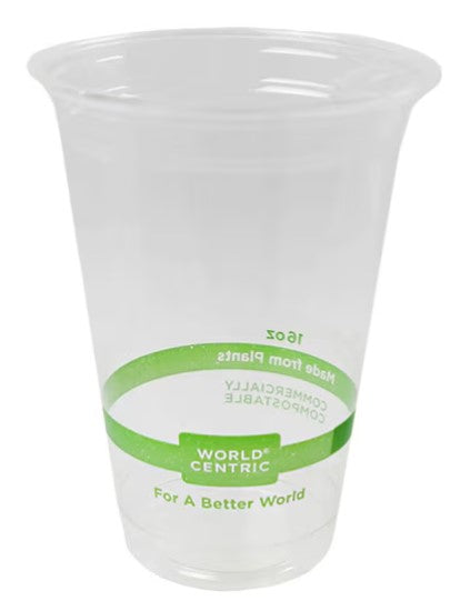 16oz Cold Cup - PLA 1000 Count Case – Food Loops